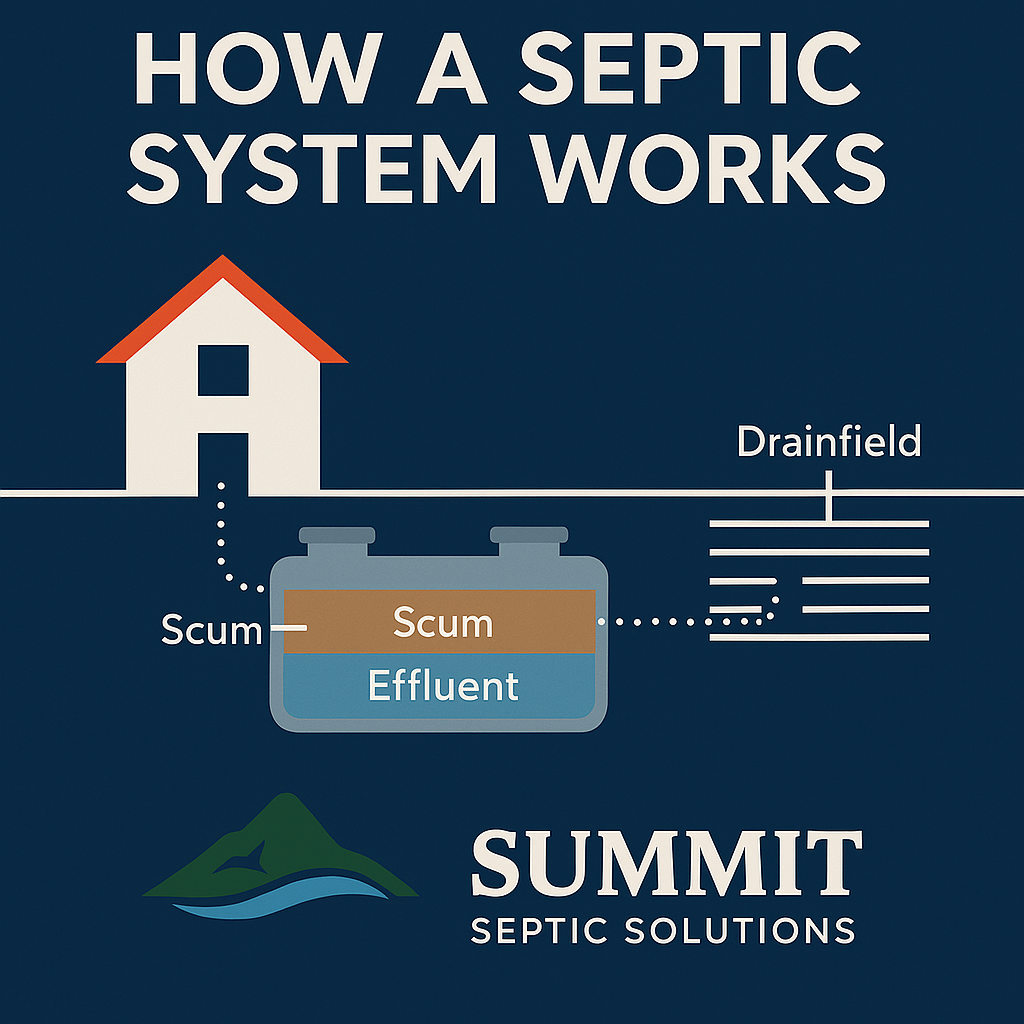 🏠 How a Septic System Works: A Homeowner’s Guide - Summit Septic Solutions